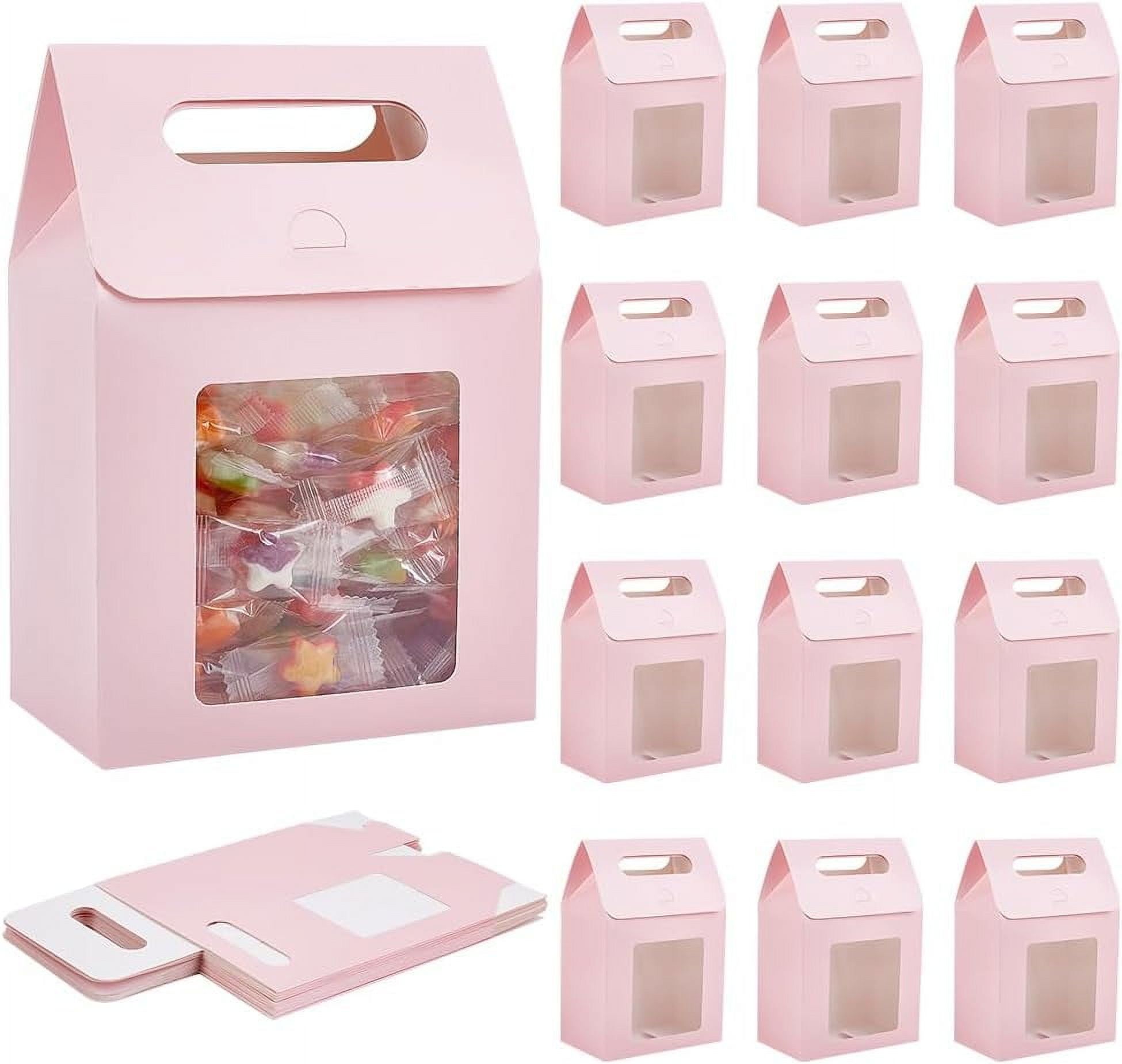 Paper Paper Gift Storage boxes with Visible Window Packaging Carton ...