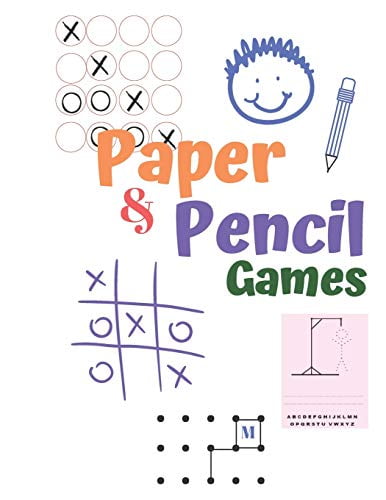 Pre-Owned Paper & Pencil Games: Paper & Pencil Games: 2 Player Activity ...