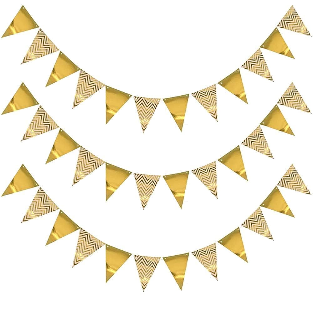 Paper Pennant Banners Triangle Flags For Kids Room, Play School ...