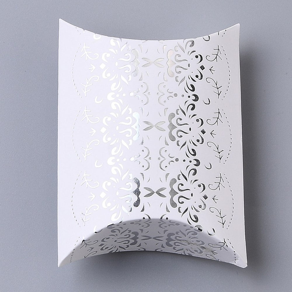 Paper Pillow Candy Boxes for Wedding Favors Baby Shower Birthday Party ...