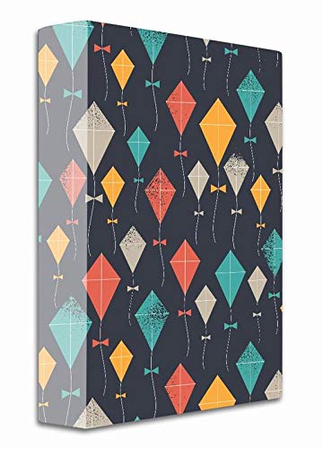 Paper Plane Design 2D Folder Case, A4 Size, Ring Binder File Folder ...