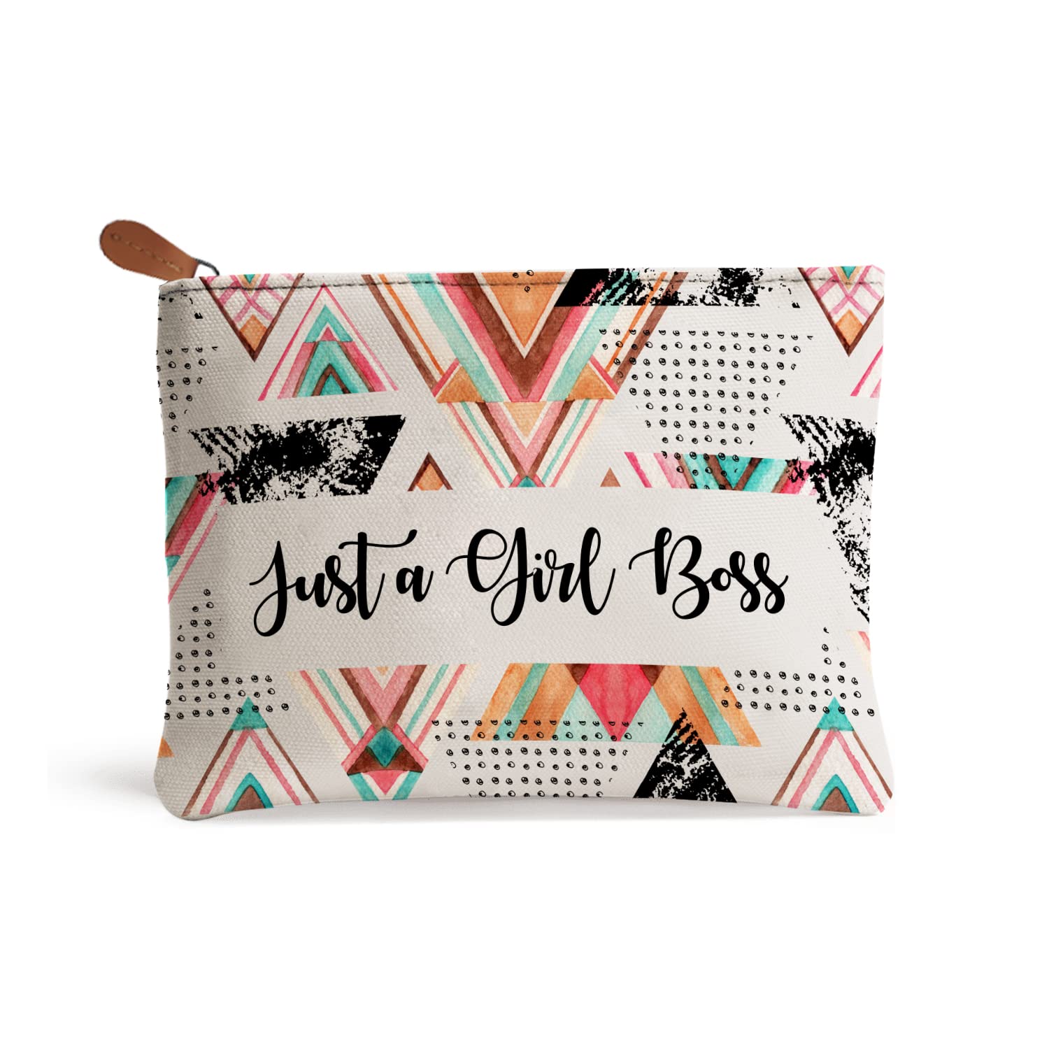 Paper Plane Design Canvas Zipper Pouch Travel case Stationery Pouch ...
