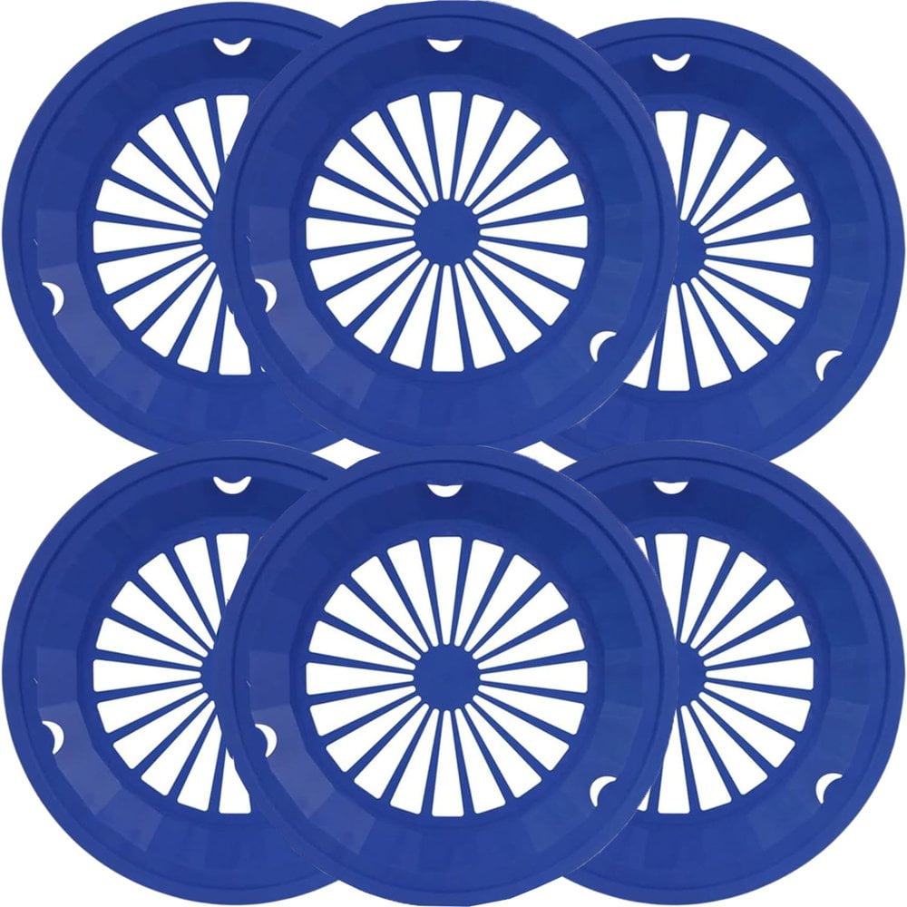 Paper Plate Holders 12 Pack 10.63 inch Heavy Duty Plastic Paper Plate ...