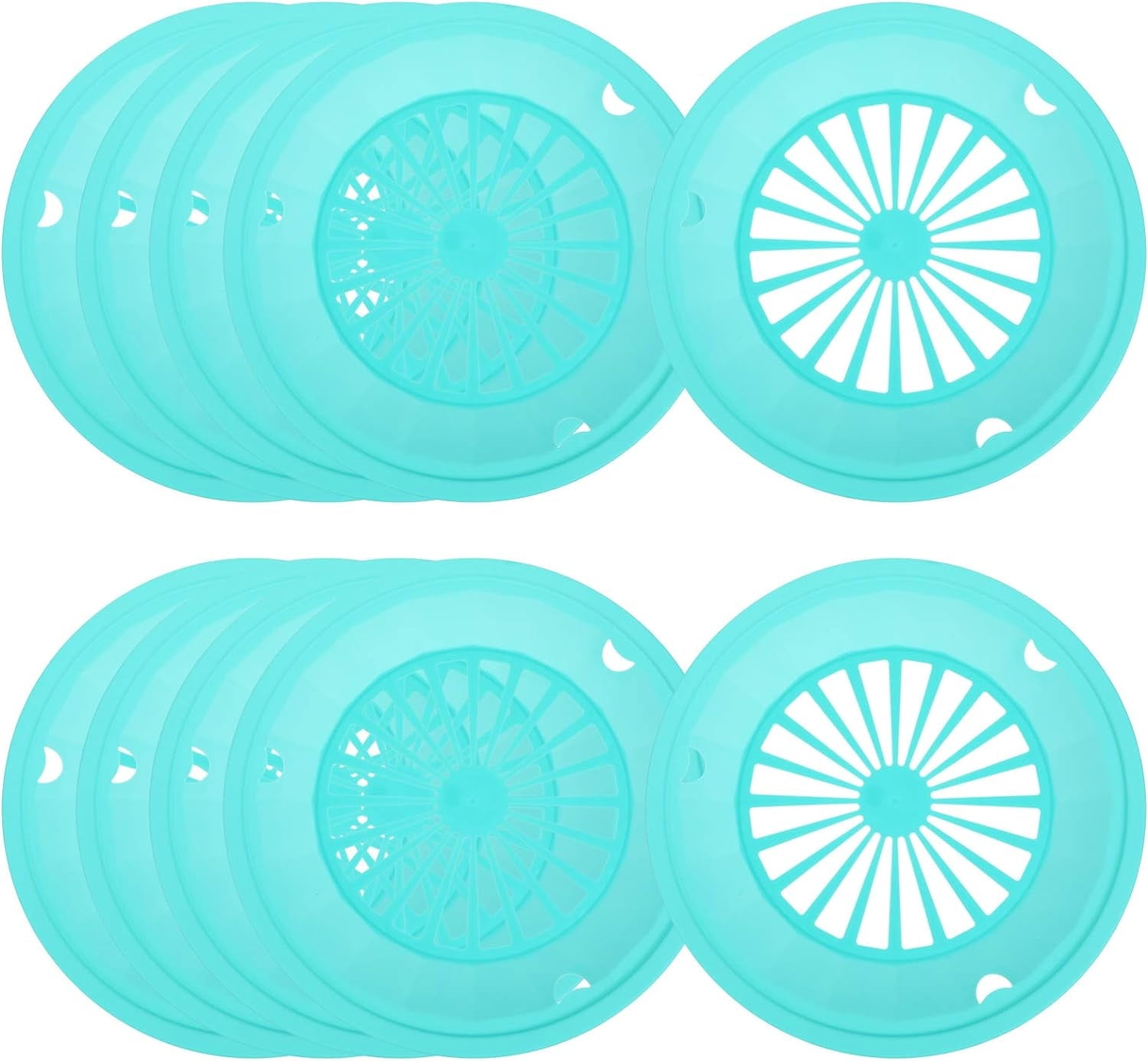 Paper Plate Holders,Bexikou 12 Pack 10.63 inch Heavy Duty Plastic Paper ...
