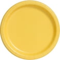 Paper Plates, 7 in, Yellow, 20ct - Walmart.com
