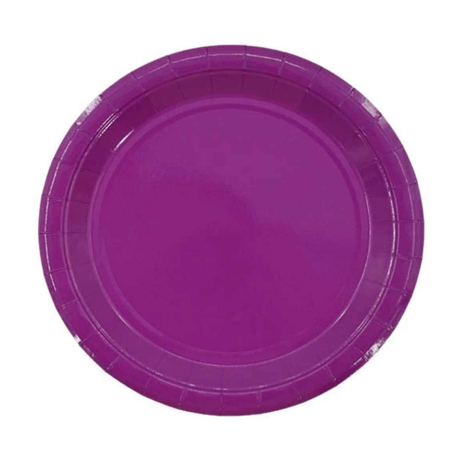 Paper Plates, 9 Inch Disposable Paper Plates, Sturdy And Disposable ...