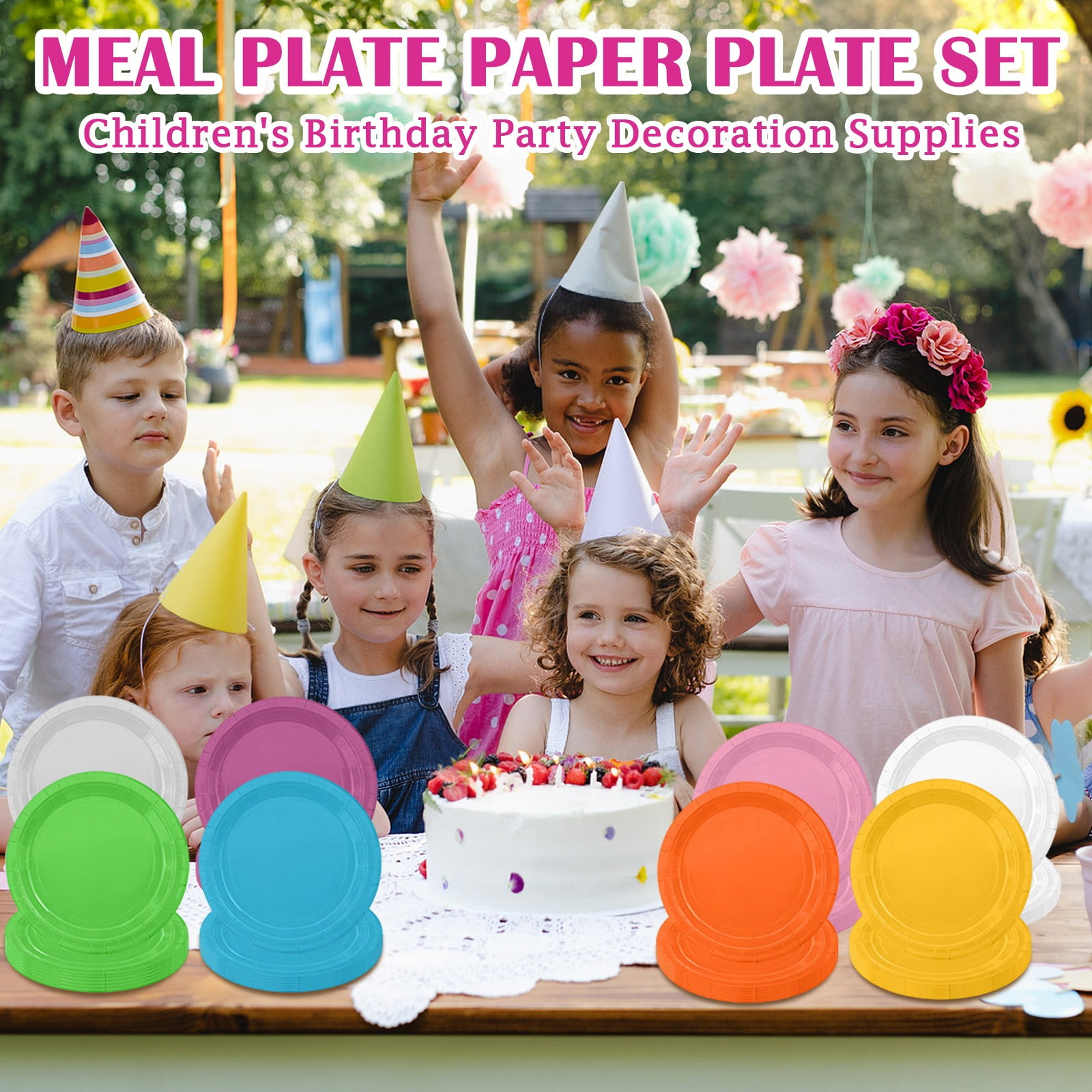 Paper Plates - Uncoated White Plate - Use for Foodware, Events ...