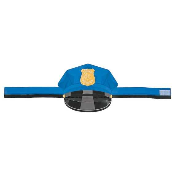 Paper Police Hats - Apparel Accessories - 12 Pieces - Walmart.com