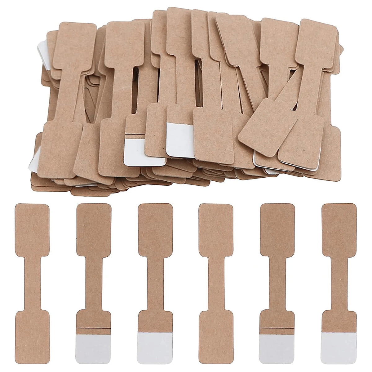 Paper Price Tag Labels Jewelry Display Cards Labels Necklace Ring ...