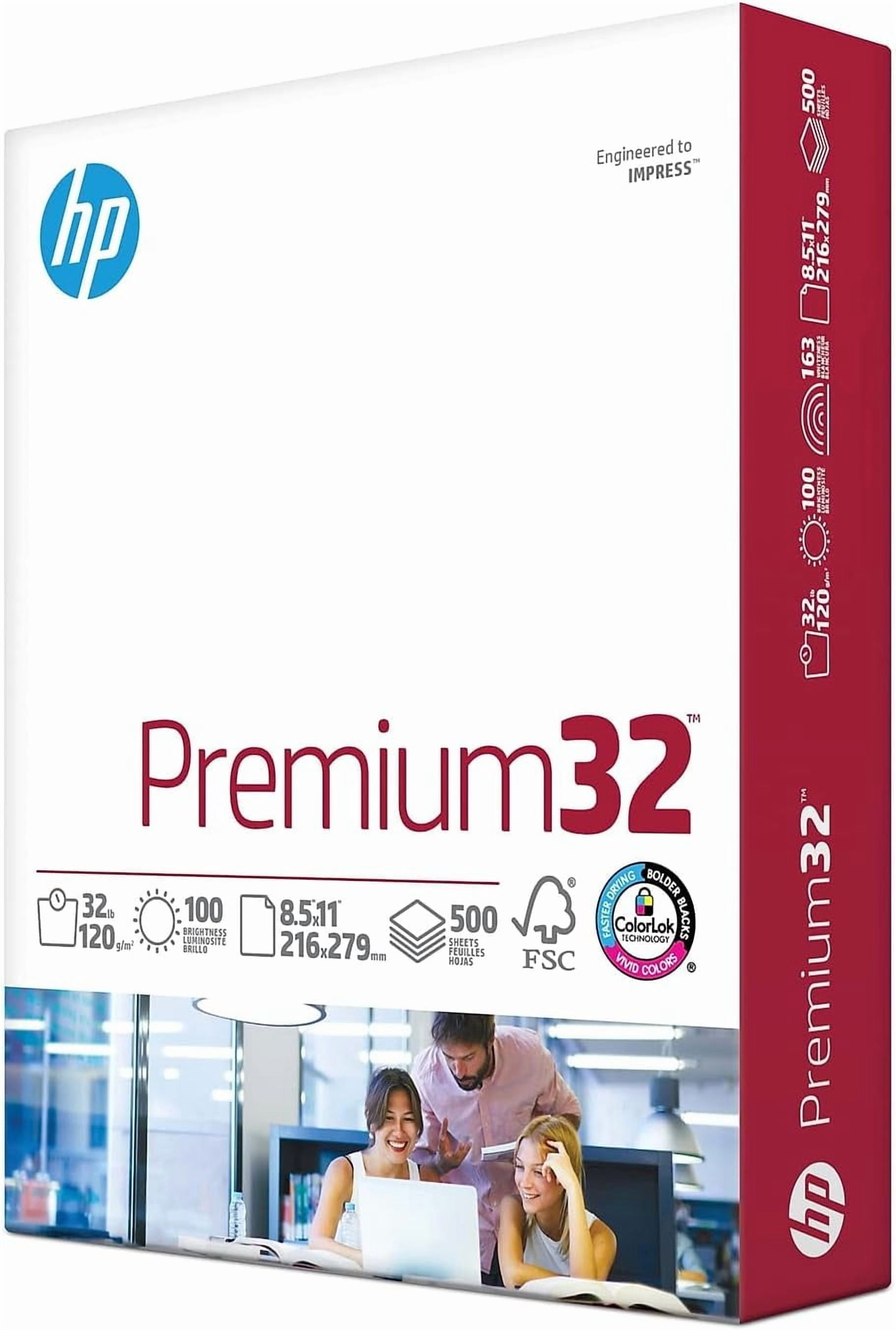 Paper Printer | 8.5 x 11 Paper | Premium 32 lb | 1 Ream - 500 Sheets ...
