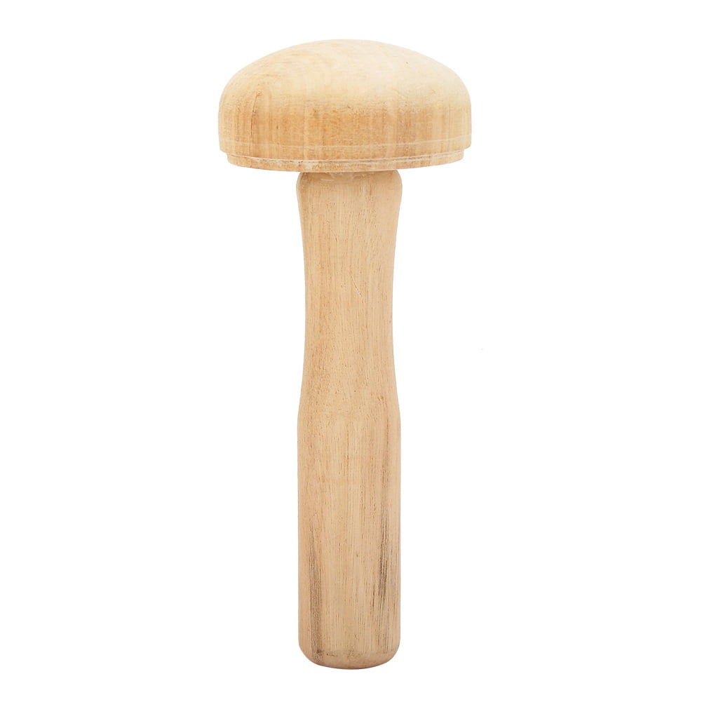 Paper Printing Ink Rubbing Wooden Mushroom Roller DIY Art Craft ...