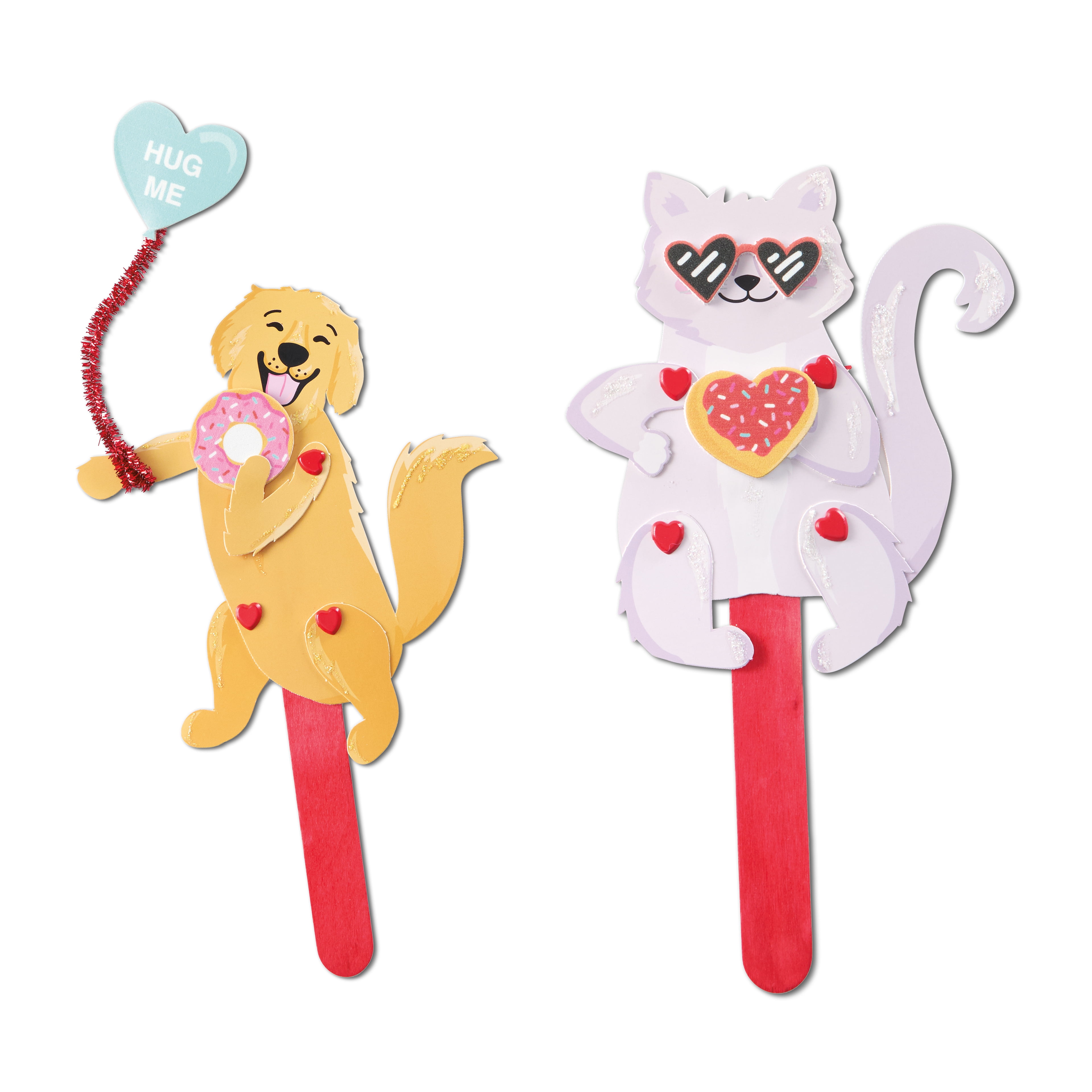 Paper Puppet Craft Kit by Creatology™-Valentine's Day Crafts - Walmart.com