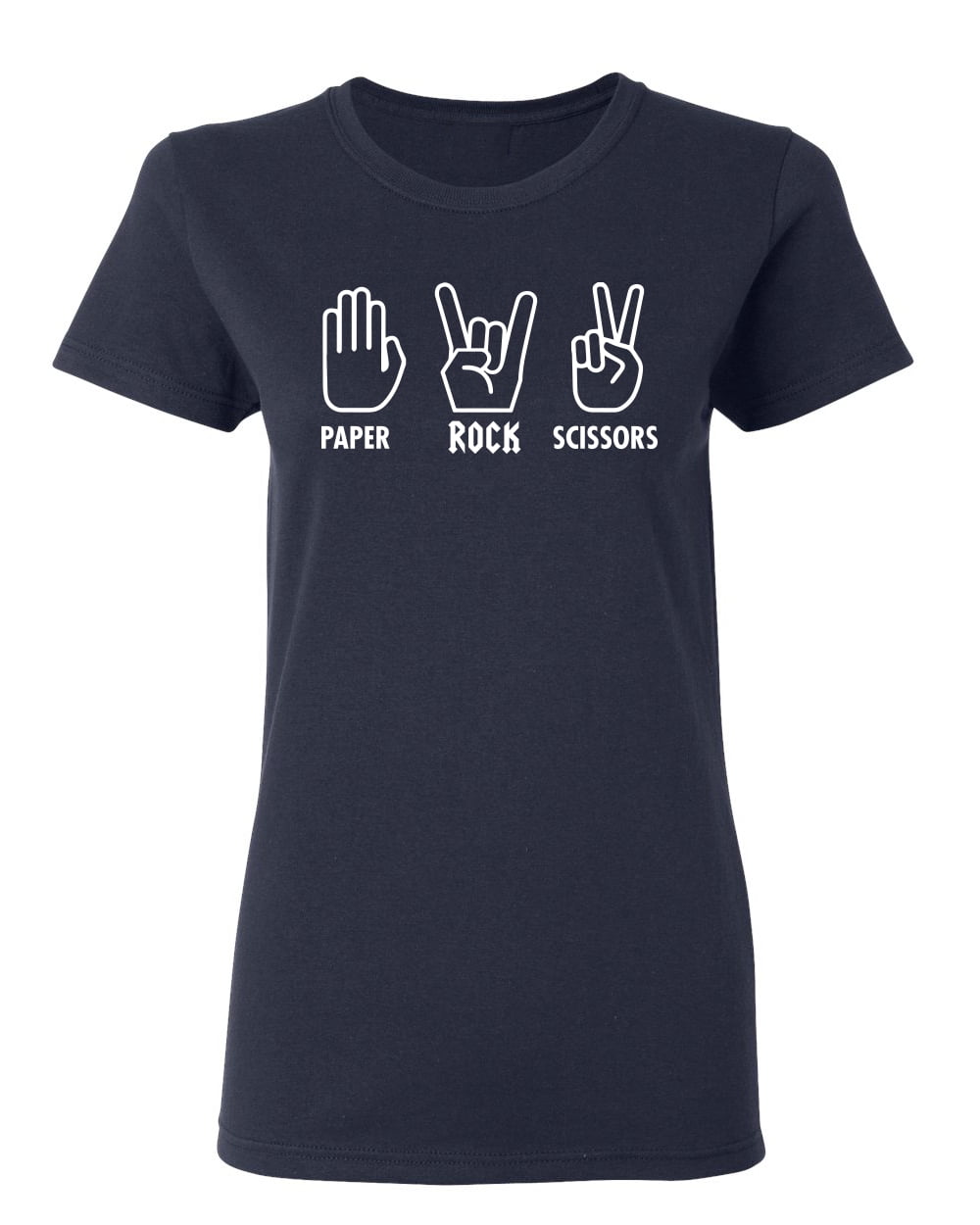 Paper Rock Scissors Sign Language Sarcastic Novelty Gift Idea Adult ...