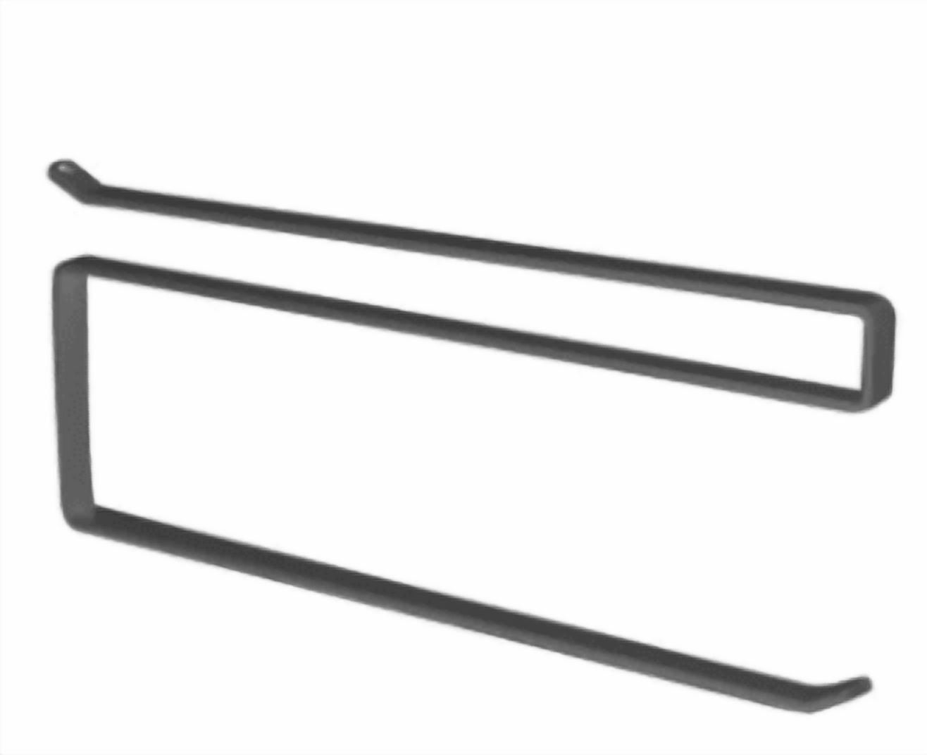 Paper Roll Holder Towel Rack Cling Film Storage Rack Bathroom No ...