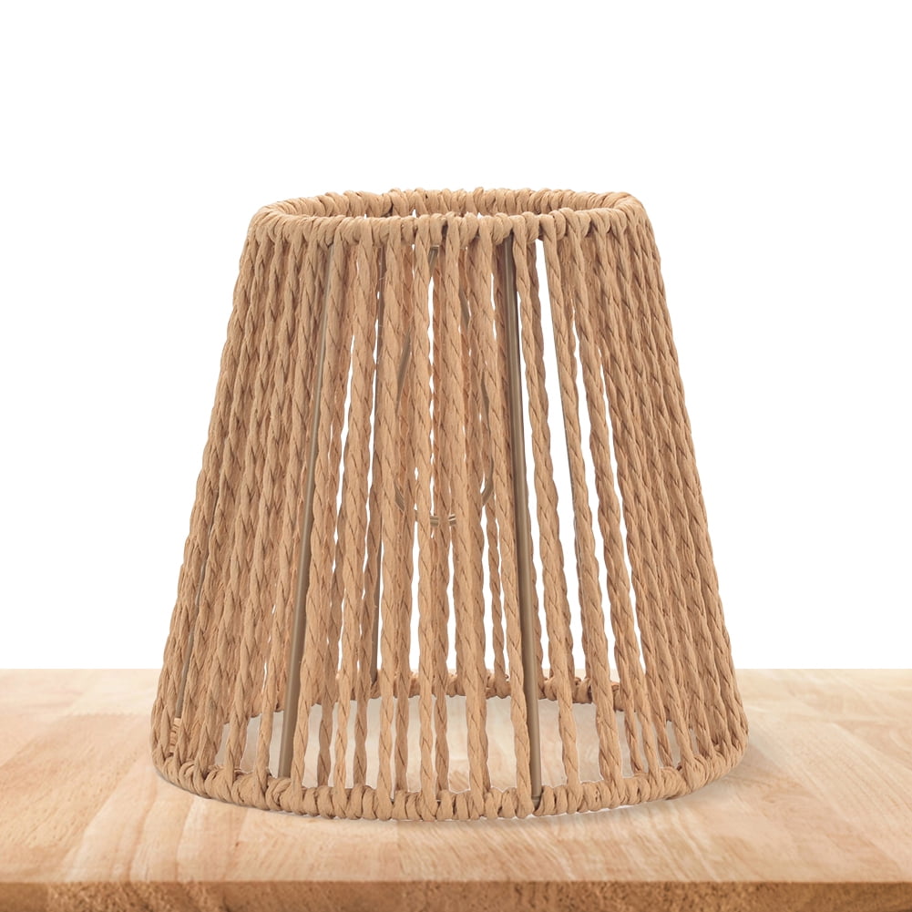 Paper Rope Lamp Shade Creative Pendant Light Shade For Chandelier ...