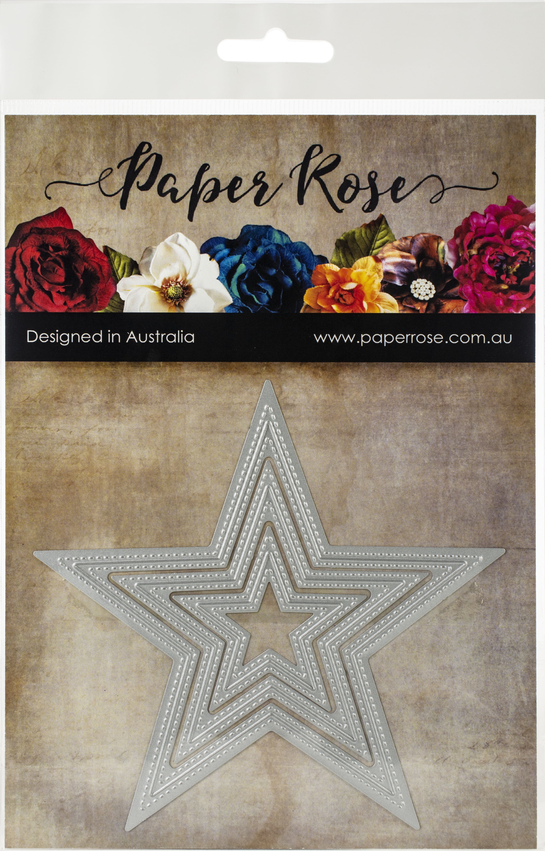 Paper Rose Dies-Nesting Stitched Stars - Walmart.com