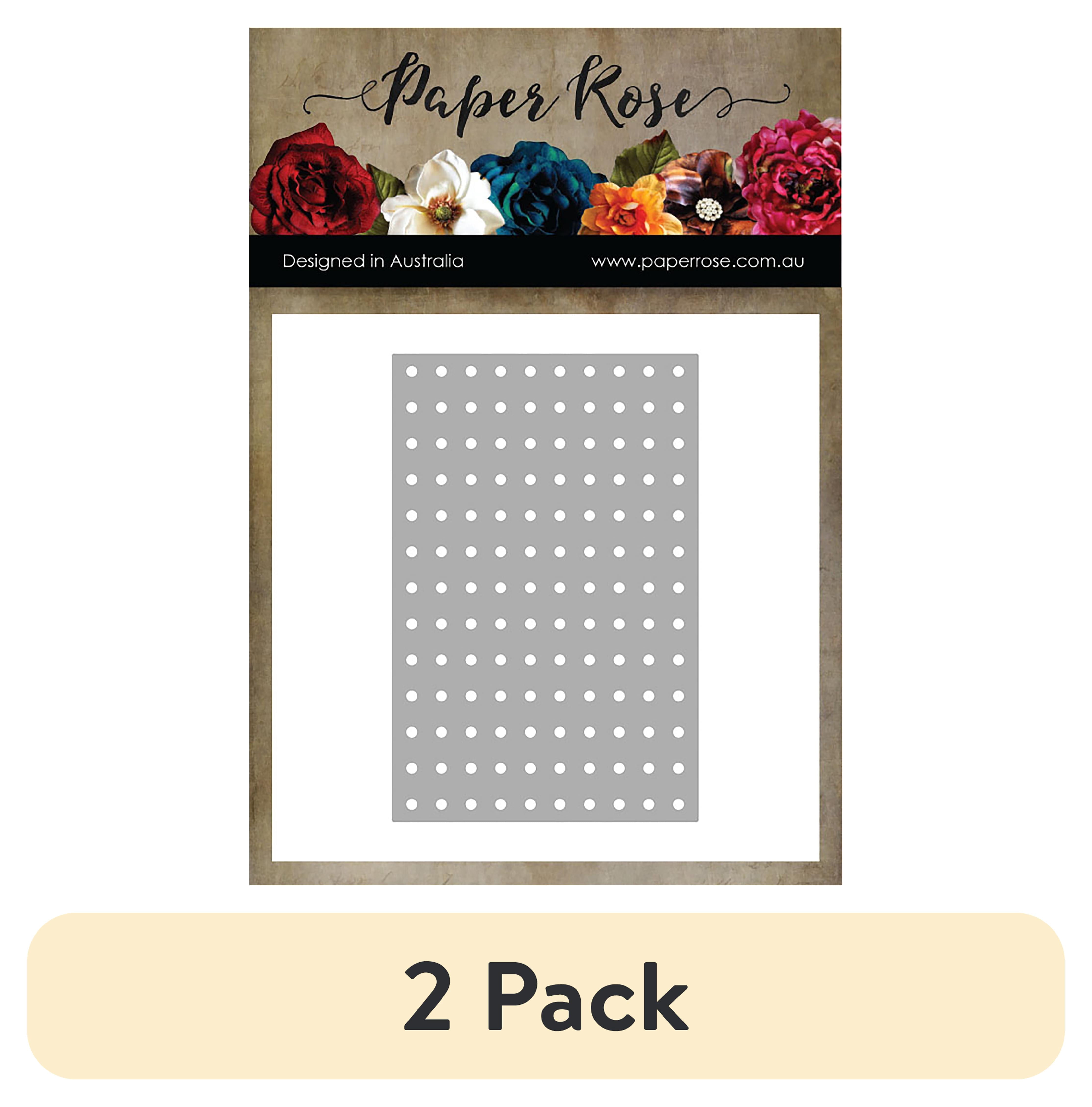 (2 pack) Paper Rose Dies-Pegboard - Walmart Business Supplies