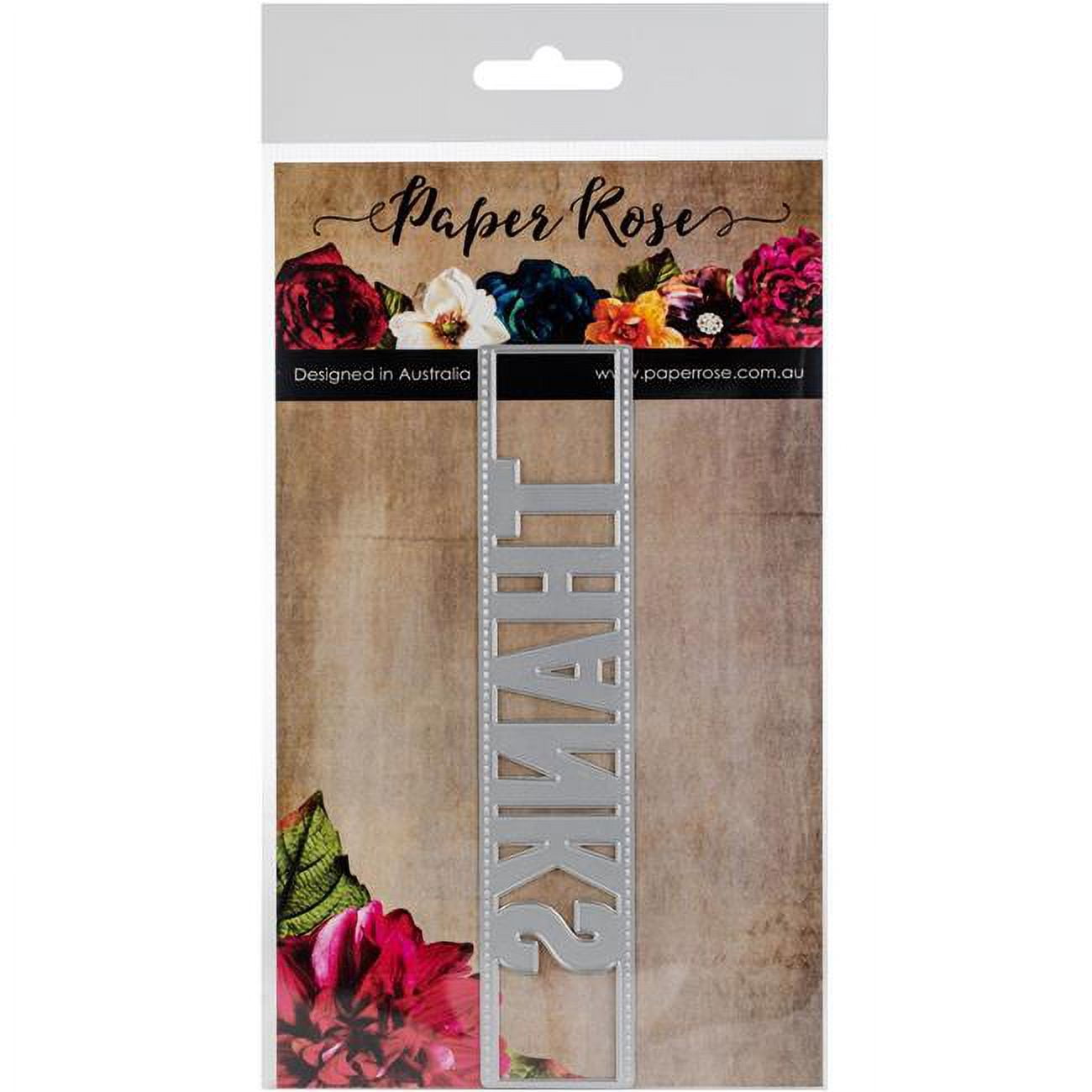 Paper Rose Thanks Peek-A-Boo - Walmart.com