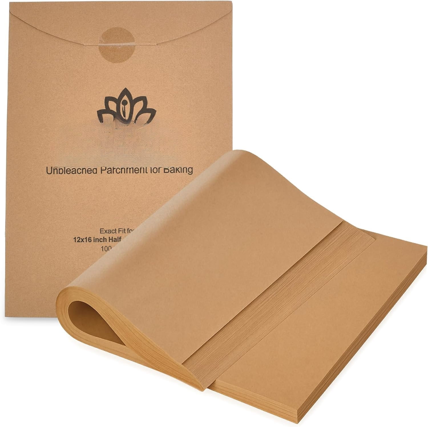 Paper Sheets 12x16 (100 sheets) for Baking - Unbleached Chlorine-free ...