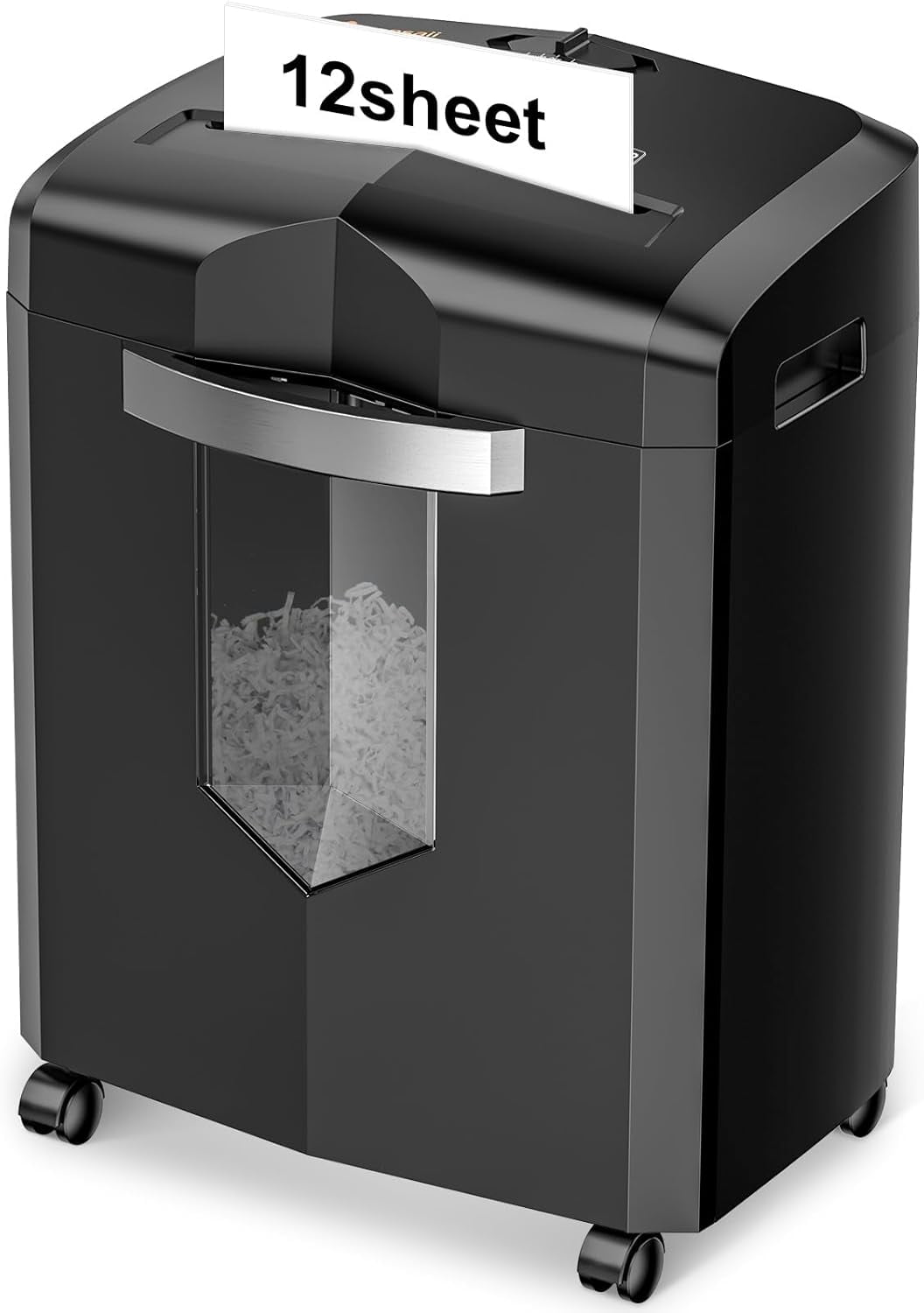 Paper Shredder, 12 Sheet Cross Cut Shredders for Home Office Heavy Duty ...