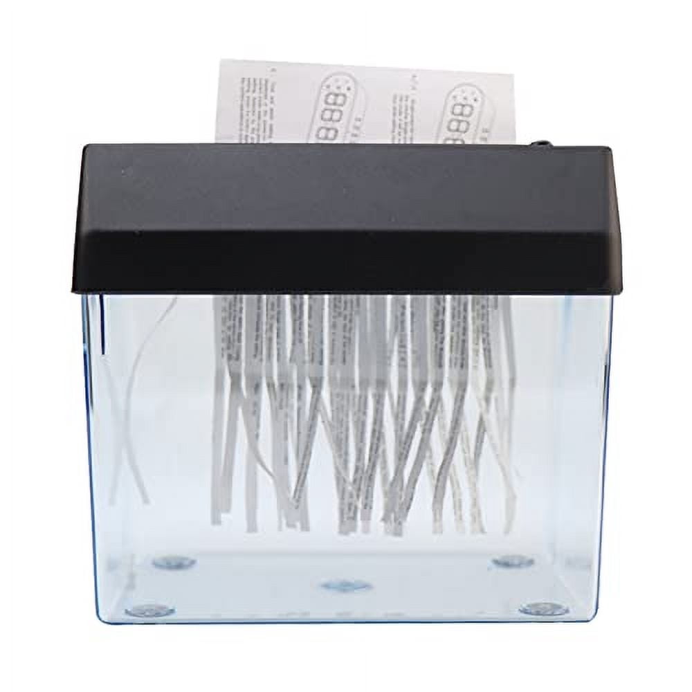 Paper Shredder, A6 Paper Mini Shredder Cutter Portable USB Automatic ...