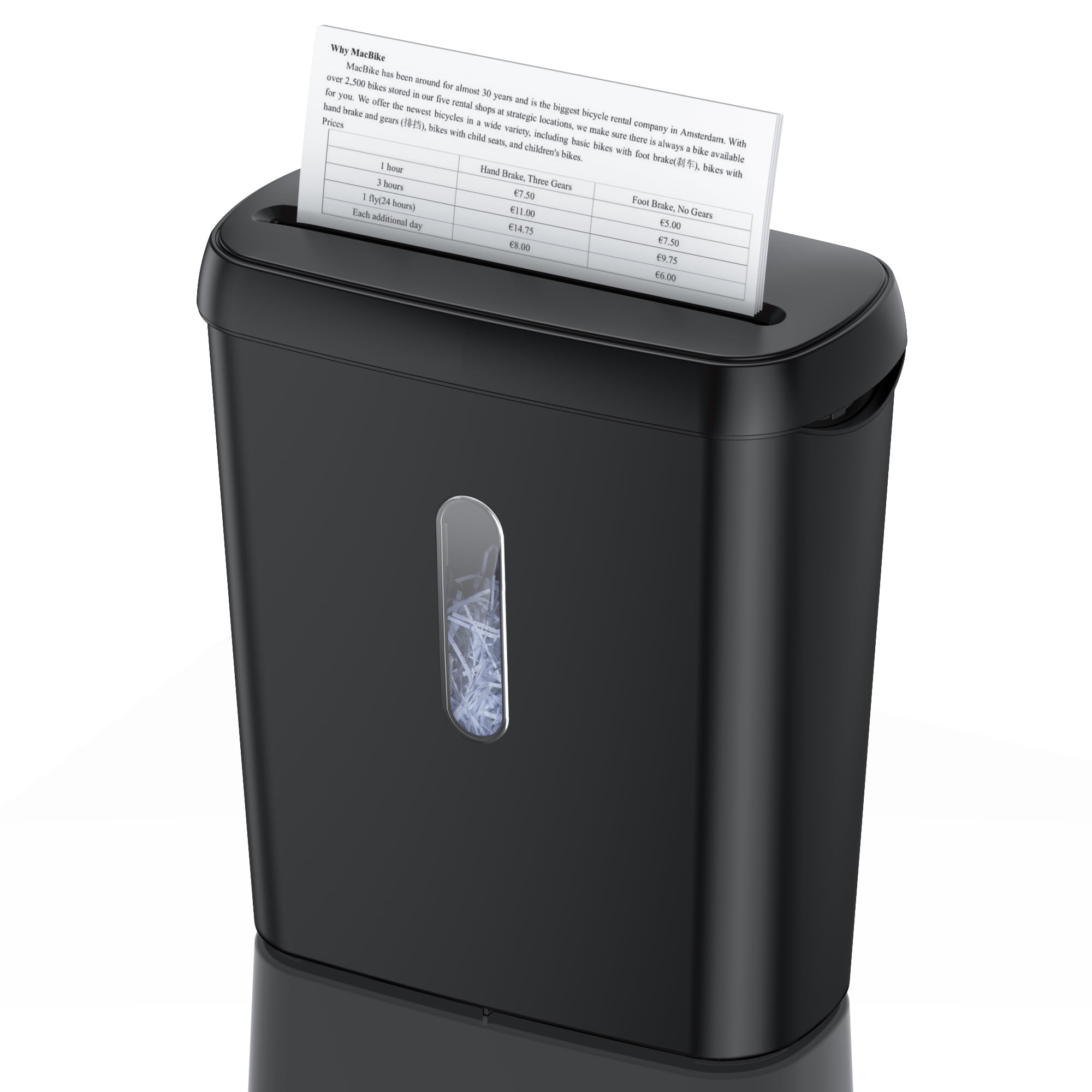 Paper Shredder for School Supplies, 6-Sheet StripCut Paper and Credit ...