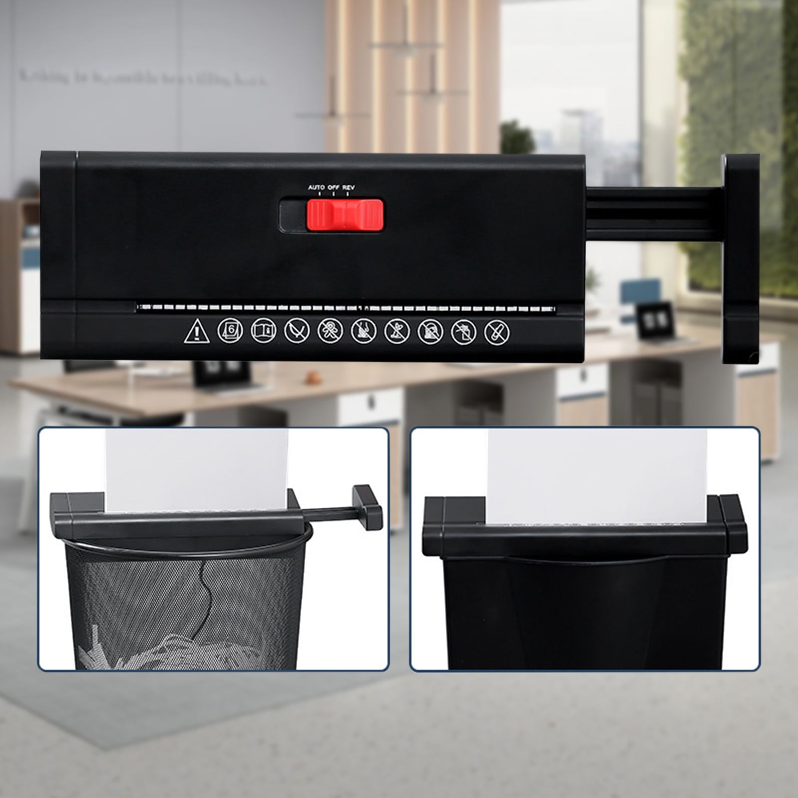 Paper Shredders for Home Office Use, Up to 6-Sheet Cut Paper(A4), 2 ...