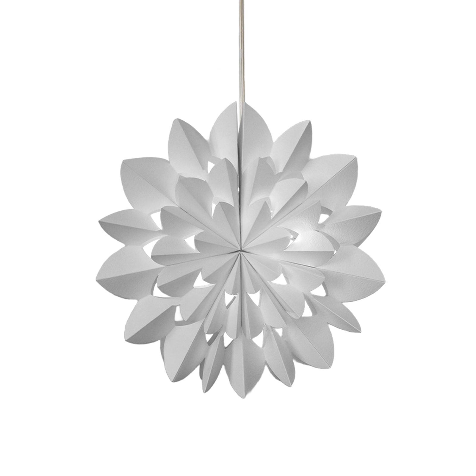Paper Snowflakes With Lights Light Up Paper Snowflakes Snowflake Paper ...