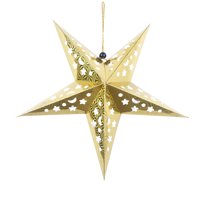 FASLMH 1-Piece Paper Star Lantern, Paper Stars Lamp Shade, Christmas ...