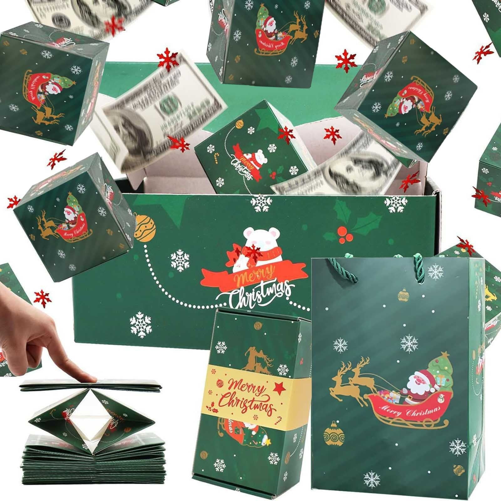 Paper Surprise Gift Box With Bouncing Mechanism Christmas Surprise Gift ...