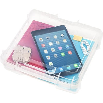 Paper Thick Portable Plastic Scrapbook Storage Snap Tight Cases ...