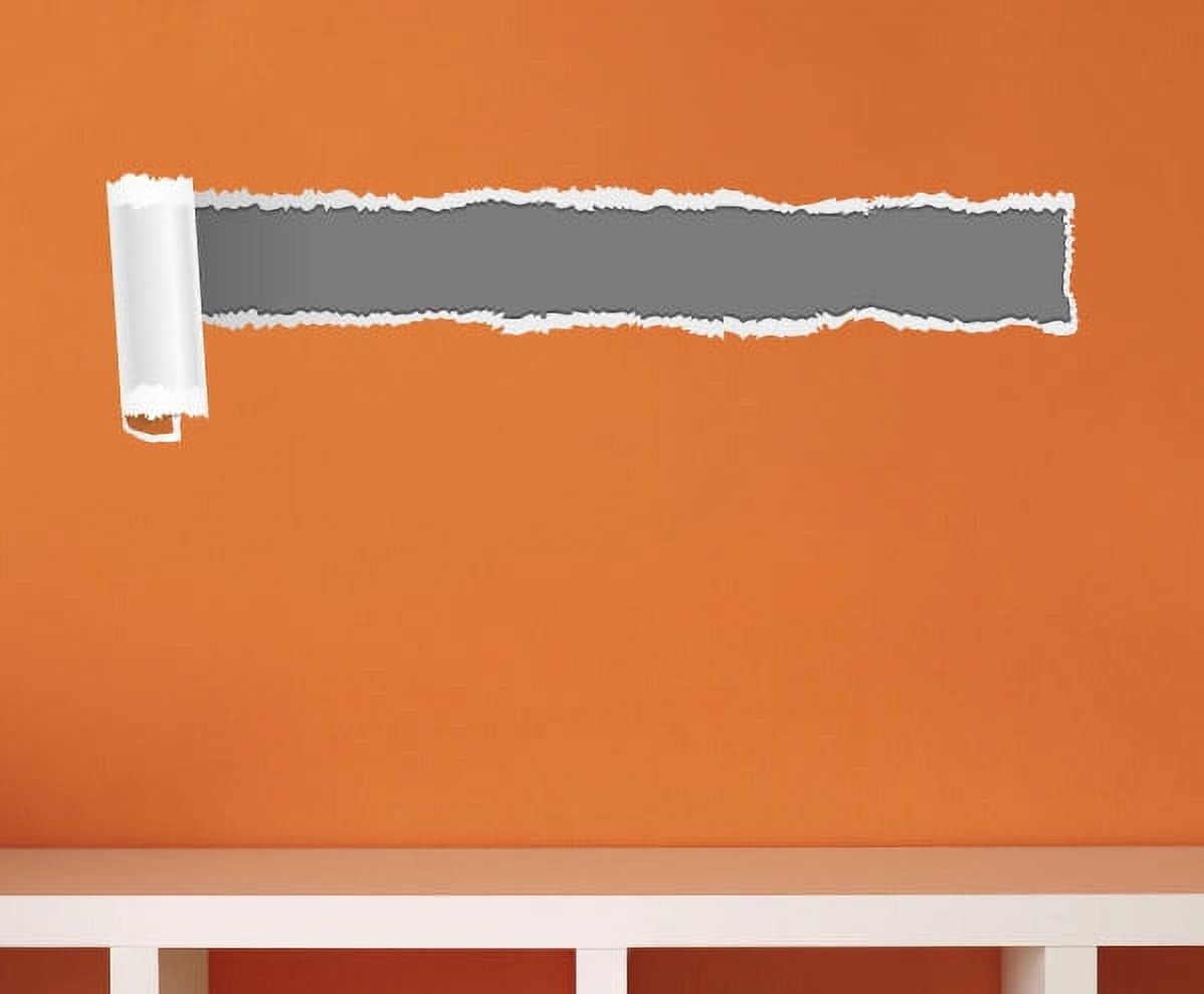 Paper Torn Wall Decal - Vinyl Decal - Car Decal - Idcolor006 - 25 ...