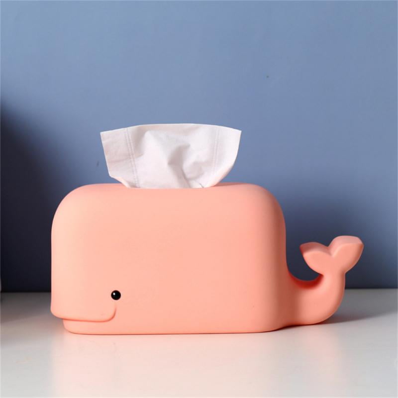 Paper Towel Box Creative for Desks Silicone for Bathroom Dormitory Cute ...