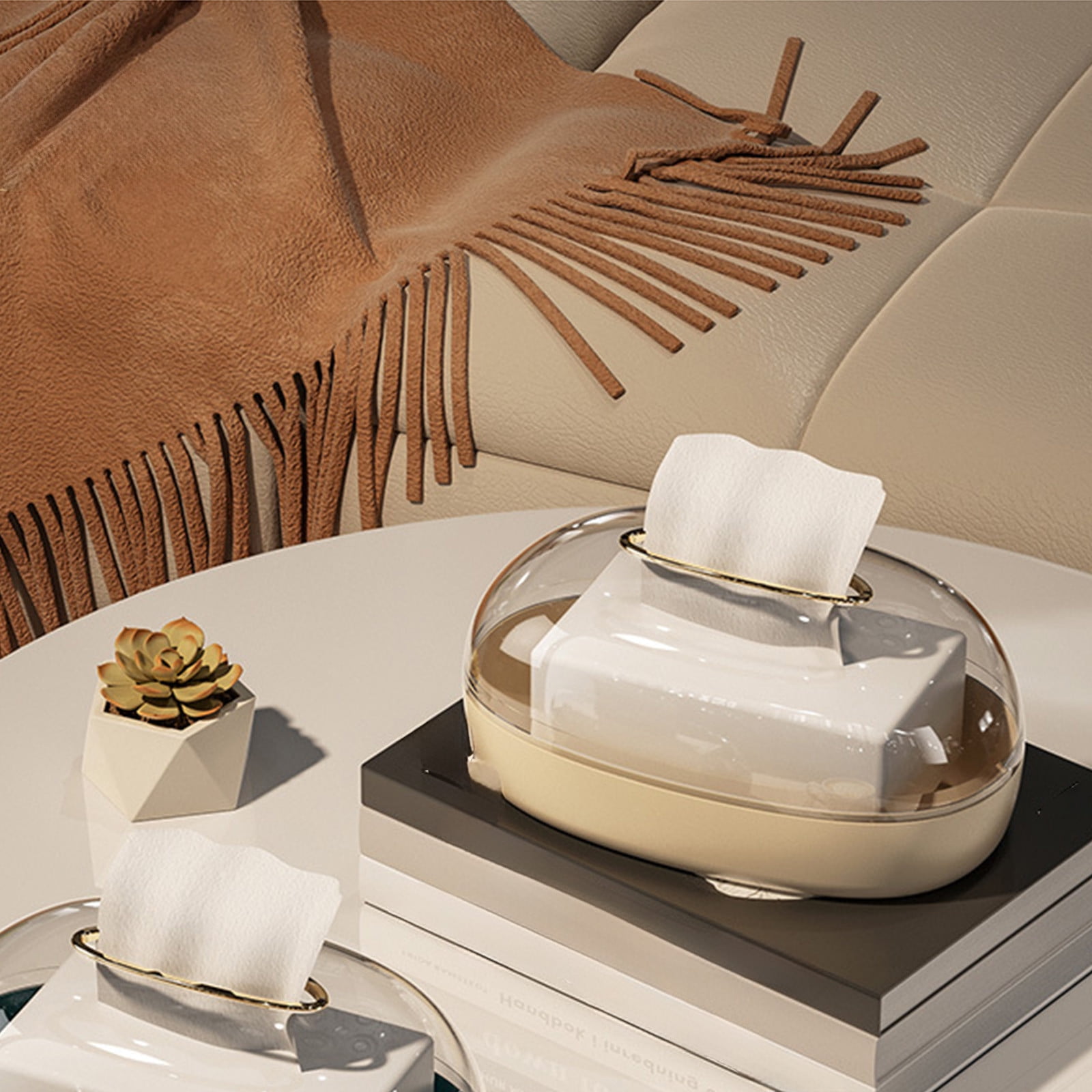 Paper Towel Box Wall Mounted Paper Towel Box Transparent Household Draw ...