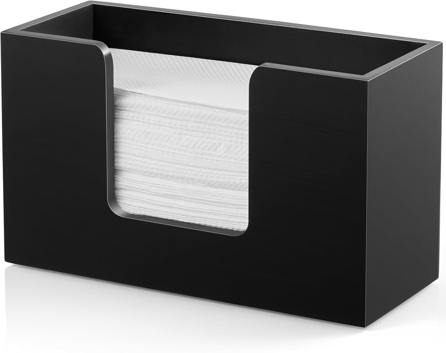 Paper Towel Dispenser Countertop, Wooden Bathroom Paper Towel Holder ...