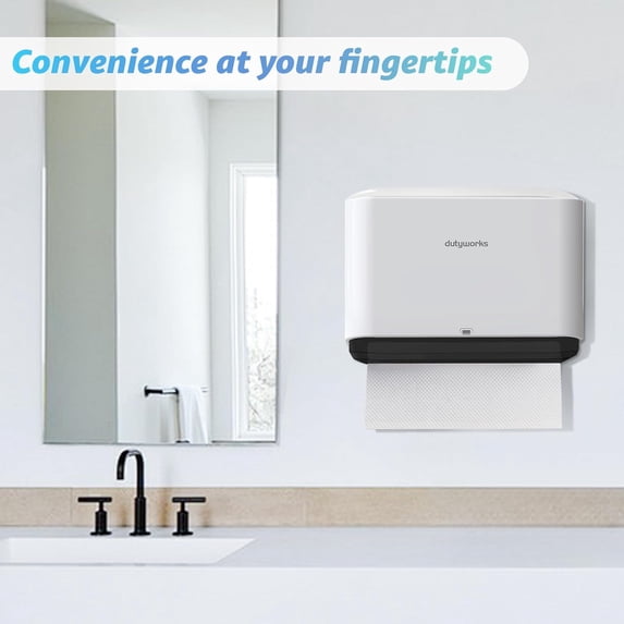 Paper Towel Dispenser Wall Mount, Multifold Paper Towel Holder Adhesive ...