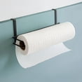 Paper Towel Hanger Metal Roll Paper Storage Hanging Rack Tissue Shelf ...