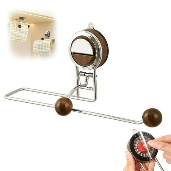 Paper Towel Holder Under Cabinet - No-punch Paper Towel Holder, Kitchen ...