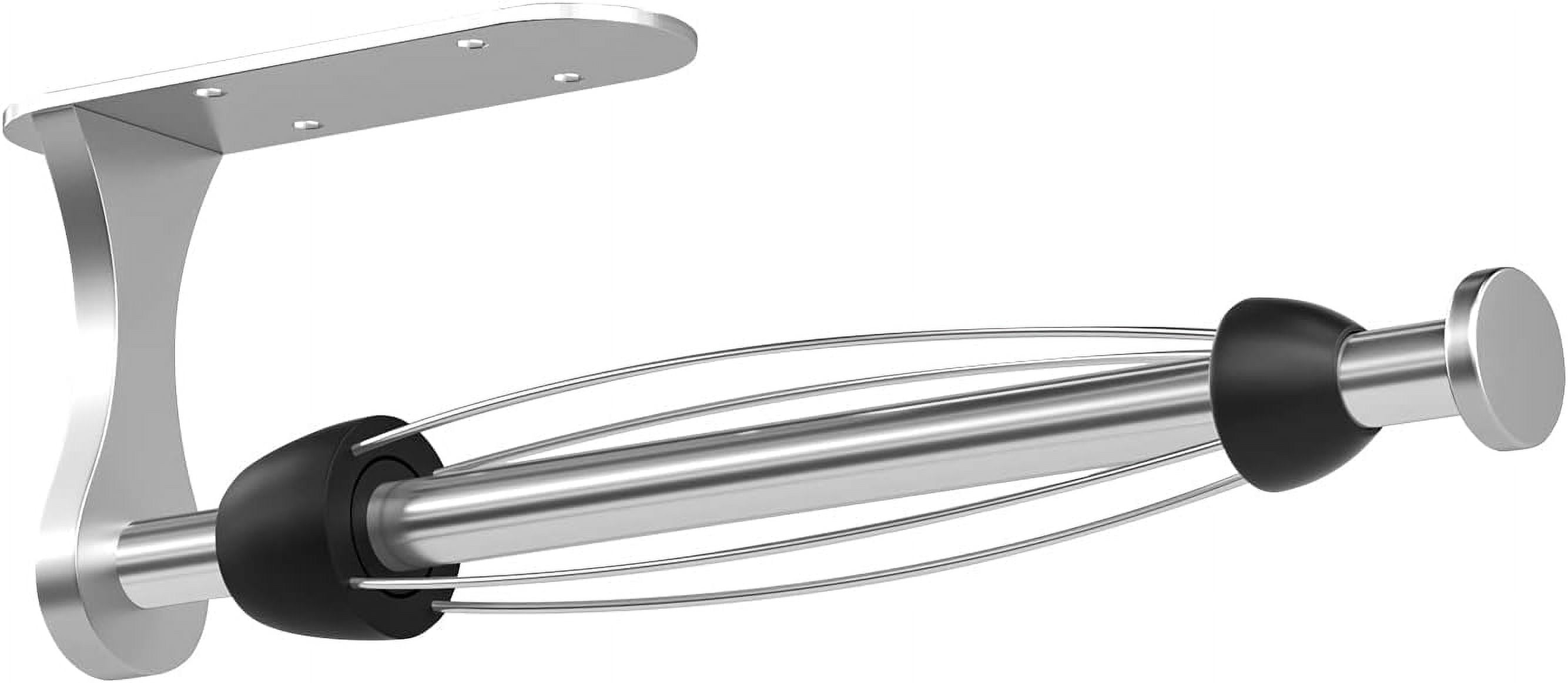 Paper Towel Holder Under Cabinet, One-Handed Tear, Wall Mount, Adhesive ...