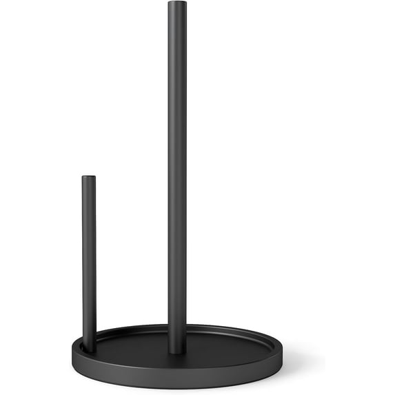 Paper Towel Holder Countertop, Black Kitchen Paper Towels Holder, Paper ...
