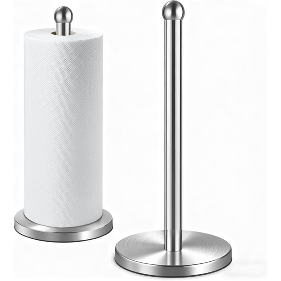 Paper Towel Holder Countertop, Freestanding Kitchen Paper Holder Stand ...