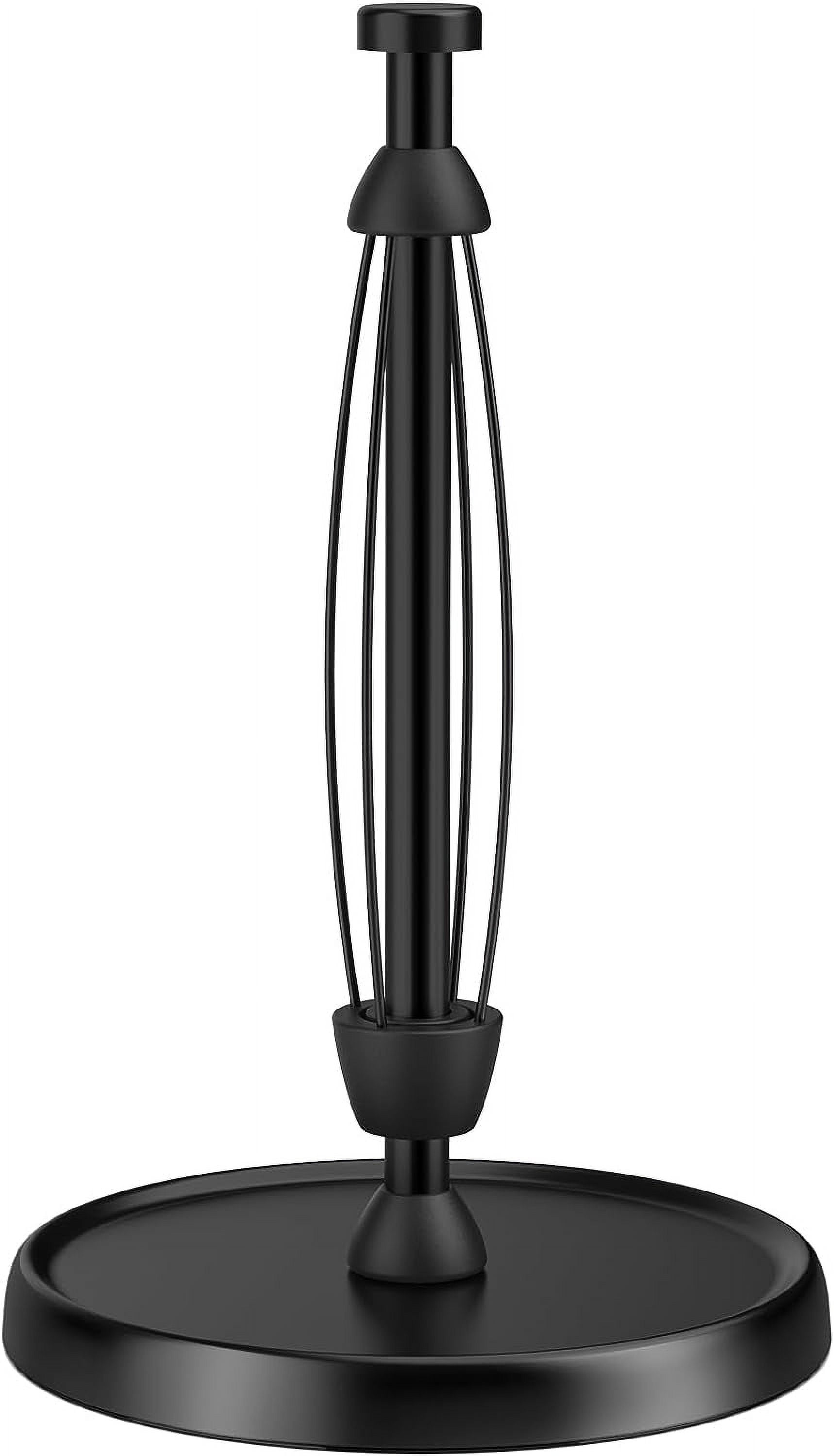 Stainless Steel Countertop Paper Towel Holder, One-Handed Tear with ...