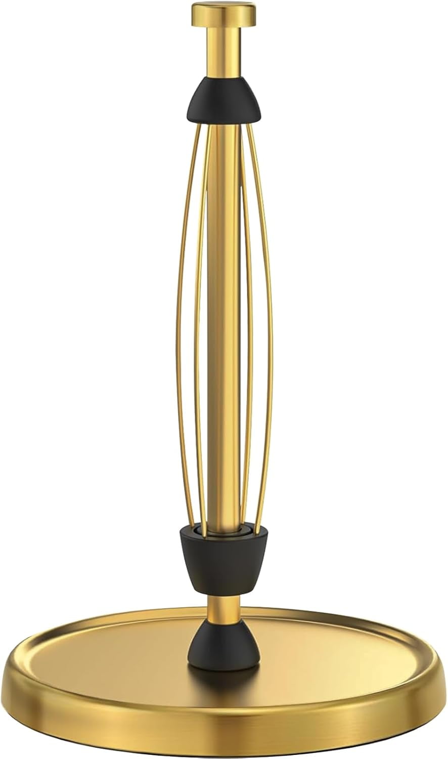 Paper Towel Holder Countertop, One-Handed Tear, Stainless Steel ...