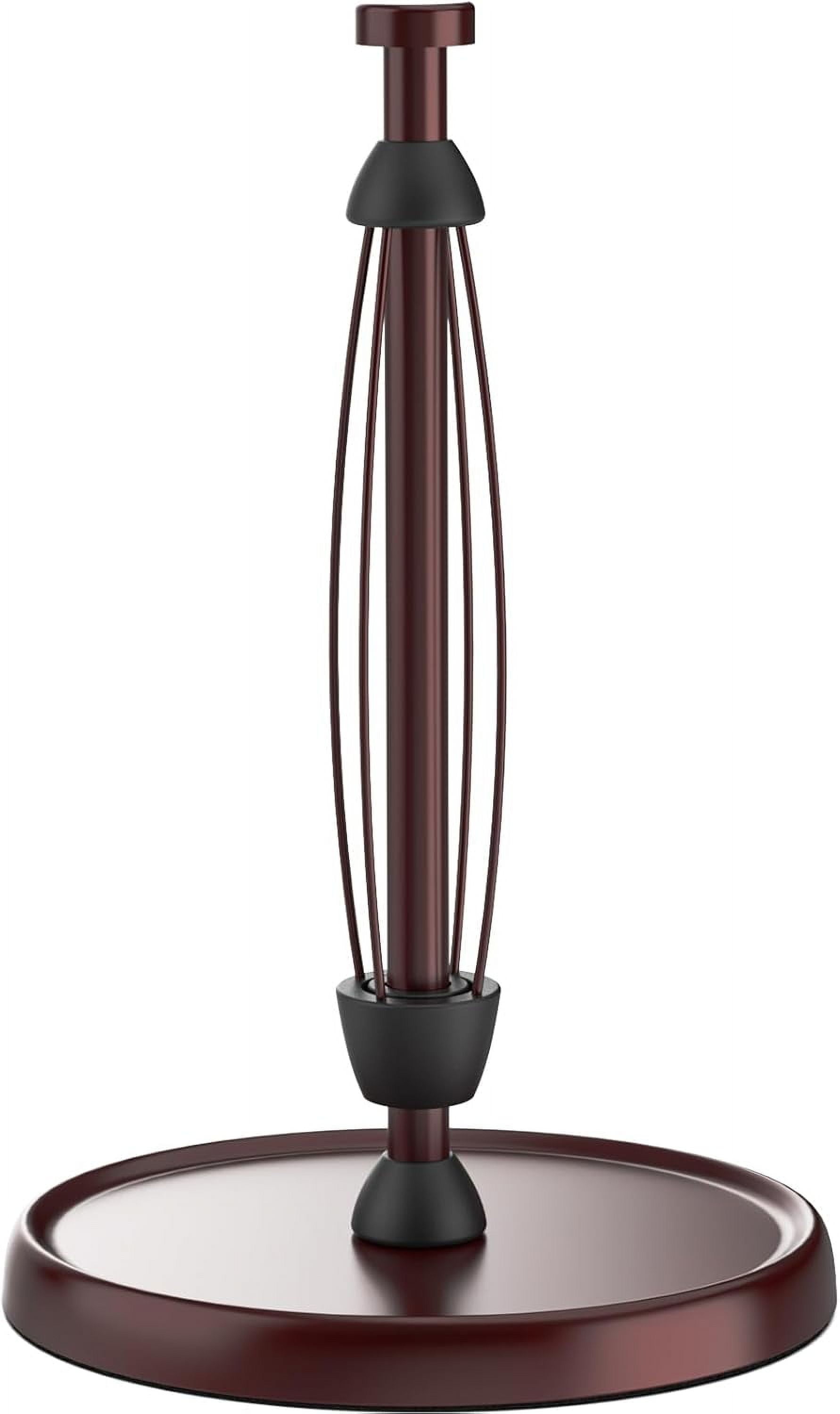 Paper Towel Holder Countertop, One-Handed Tear, Stainless Steel ...