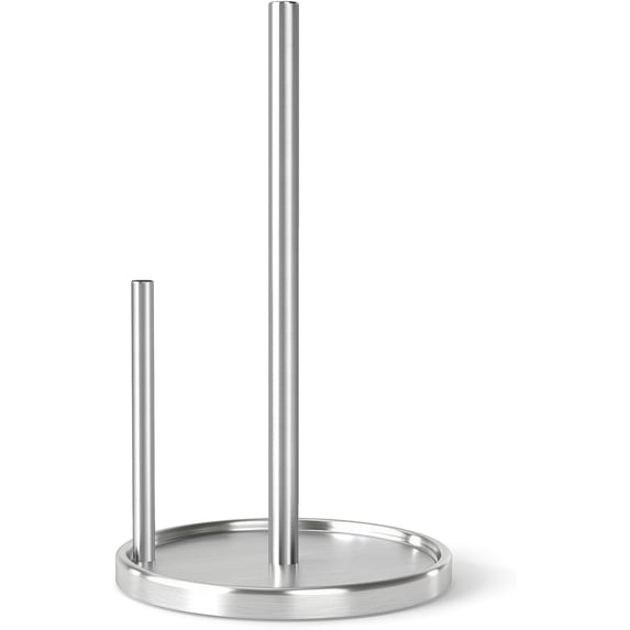 Paper Towel Holder Countertop, Silver Kitchen Paper Towels Holder ...