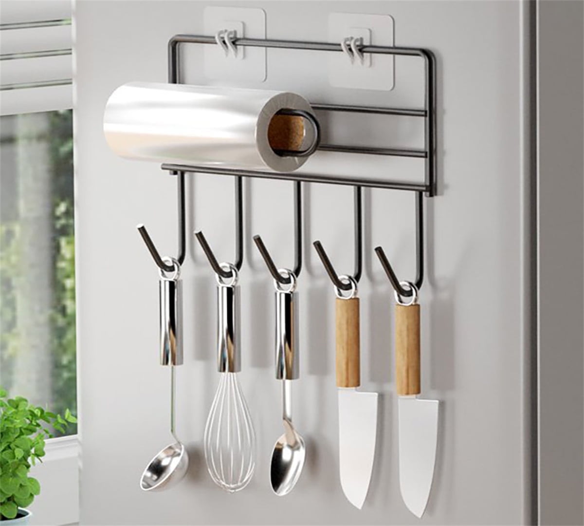 Paper Towel Holder Roll Paper Towel Rack, Iron Kitchen Towel Holder ...