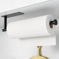 Paper Towel Holder - Self-Adhesive or Drilling, Wall Mounted Rack ...