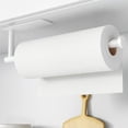 Paper Towel Holder - Self-Adhesive or Drilling, Wall Mounted Rack ...