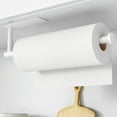 Paper Towel Holder - Self-Adhesive or Drilling, White, Wall Mounted ...