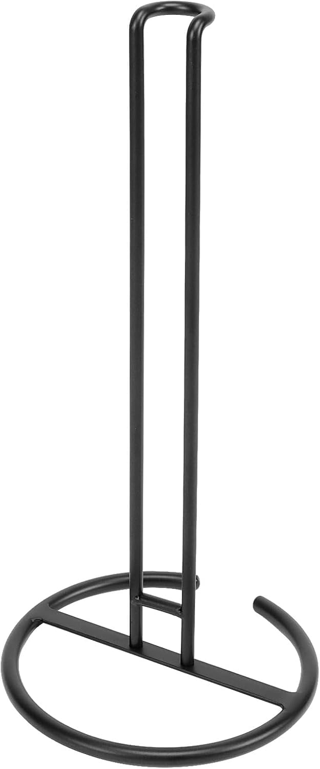 Paper Towel Holder, Sturdy Paper Towel Stand Dispenser-All Metal ...